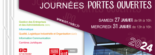 Institut Universitaire de Technologie de Rodez | IUT Rodez