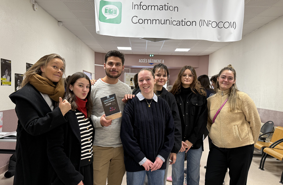Les étudiants Infocom sur le podium ! | IUT Rodez